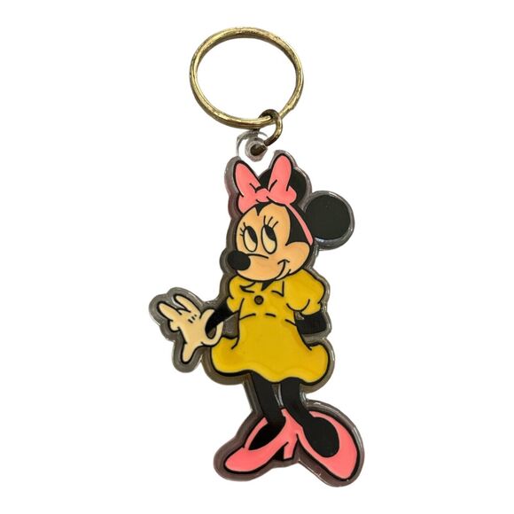 Disney | Other | Vintage Walt Disney Company Minnie Mouse Yellow Dress ...